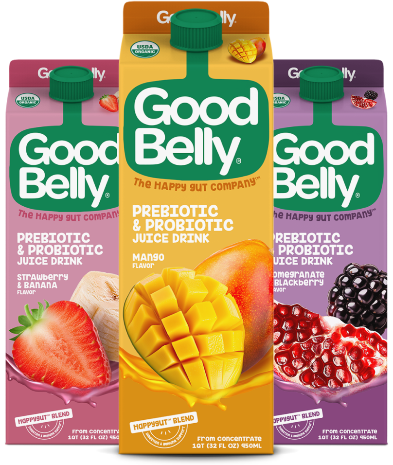 Prebiotic & Probiotic Juice Drinks – GoodBelly